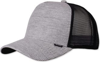 Djinns WaffleJersey (Heather Grey) - Trucker Cap Meshcap Hat Kappe M&uuml;tze Caps