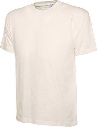 Uneek clothing Uni Classique T-shirt Haut 100% Coton Décontracté Loisirs Sports Travail UC301 - Beige, XL