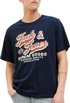 Jack & Jones Jjelogo Tee Ss O-Neck 2 Col Aw25 Sn
