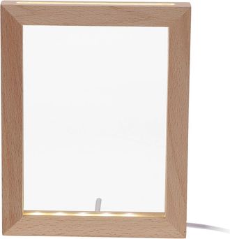 DOITOOL Leuchtendes Fotorahmen-nachtlicht Led-bilderrahmen Foto-nachtlampe Geführter Bilderrahmen Led-anzeigerahmen Bilderrahmen Mit Led-beleuchtung 3d Fotora