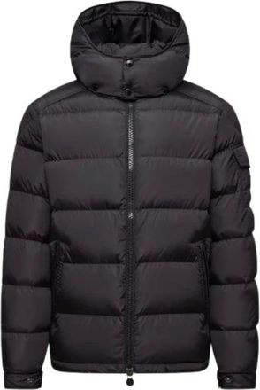 Moncler Homme, Vestes, Noir, Taille: 4XL Maya Matte Short Down Jacket