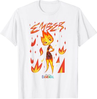 Disney Pixar Elemental Ember Fire T-Shirt