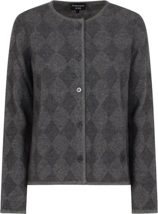 Emporio Armani Damen, Strickwaren, Grau, SGr&ouml;&szlig;e