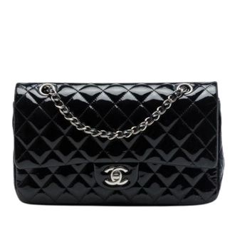 Chanel Sac port&eacute; &eacute;paule Double Flap Pre-owned - Femme - Pre-owned - Noir - Taille: ONE Size