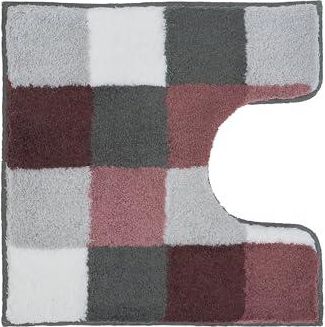Kleine Wolke 5426407129 WC-Vorleger Caro, 55 x 55 cm, Old Rose, 4004478230477
