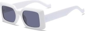 Generic Lunettes De Soleil Dext&eacute;rieur &Agrave; Petite Monture For Hommes Vacances For Femmes(White)
