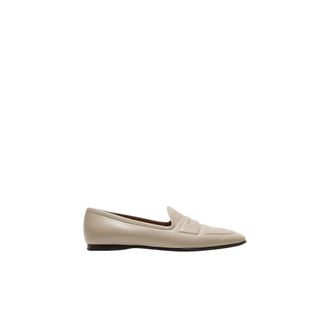 Acne Studios Bologna Loafer Nappa - Femme - Chaussures - Beige - Taille: 41 EU