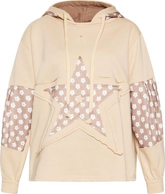Usha Kapuzenpullover Frauen Beige