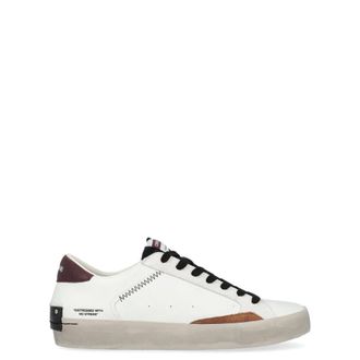 Crime London Homme, Chaussures, Blanc, Taille: 40 EU Distressed Maroon Ice
