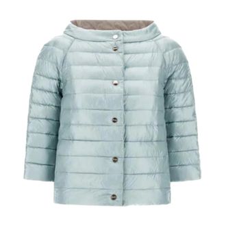 Herno Wendbarer- leichter Mantel aus Nylon - - Jackets - Damen - Blau - XL
