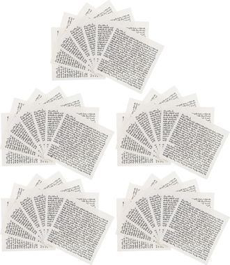 BESPORTBLE Veemoon T&uuml;rrolle mit Heiligen Segensspr&uuml;chen Pergamentrolle aus Feiner Handwerkskunst J&uuml;dische Wohndekoration f&uuml;r G&ouml;ttlichen Schutz und Kulturelles Er