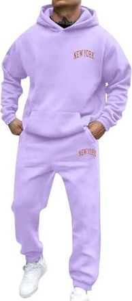 Generic T-Shirts pour Hommes avec Capuche Veste Sport D&eacute;Contract&eacute; Mode Confortable Couleur Unie Hoodie Manches Longues Surv&ecirc;tement Pull De Travail Respirant Z