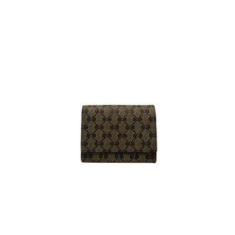 Balenciaga Portefeuille en cuir doccasion - Femme - Pre-owned - Beige - Taille: ONE Size