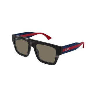 Gucci Square Sonnenbrillen - - Accessories - unisex - Mehrfarbig - 53 MM