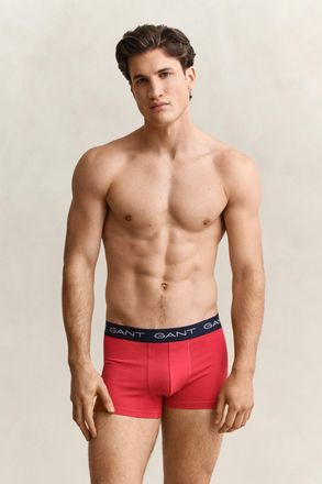 GANT Herren 3er-Pack Boxershorts (XXXL) ROSE Rot