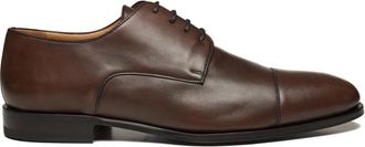 A.Testoni Homme, Chaussures, Brun, Taille: 43 EU Chaussures derby en cuir