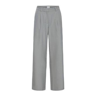 Ichi Wide Hosen - - Trousers - Damen - Grau - XS