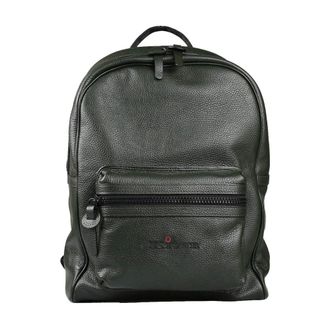 Kiton Lederrucksack - - Bags - Herren - Gr&uuml;n - ONE SIZE