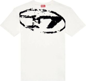 Diesel Homme, Tops, Blanc, Taille: 2XL T-Boxt N14 T-shirt