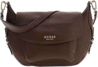Guess Marsha Flap Sac &agrave; bandouli&egrave;re, espresso, One Size, Marsha Flap Sac &agrave; bandouli&egrave;re