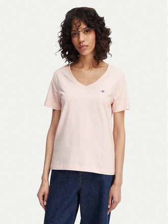 GANT T-Shirt Shield 4200750 Hellorange Regular Fit