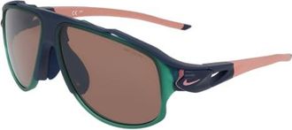 Nike Lunettes de Soleil FLYFREE INFINITY IO0099X 410 MATT MIDNIGHT NAVY/BROWN/CLR 58/12/130 Femme