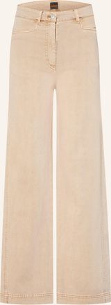 HUGO BOSS Wide Leg Jeans Tmarlina beige