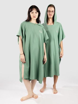 Blue Tomato Waffle Poncho de surf vert