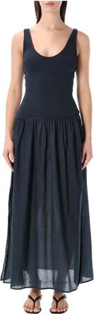 Sessun Femme, Robes, Vert, Taille: 40 FR Solao Long Dress