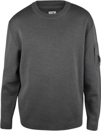 C.P. Company C.p. Company, Homme, Pulls, Gris, Taille: 2XL Pull Ras du Cou