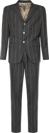 Eleventy Homme, Costumes, Gris, Taille: L Costume crois&eacute;