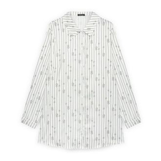 Fiorella Rubino Damen, Blusen & Hemden, Wei&szlig;, 7XLGr&ouml;&szlig;e