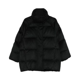 Duno Astrid Gesteppter Mantel mit Stehkragen - - Jackets - Damen - Schwarzk - S