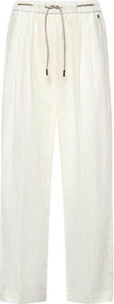 Herno Casual Hose - Wei&szlig;