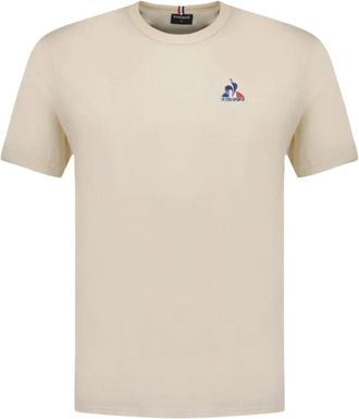 Le Coq Sportif Homme, Tops, Beige, Taille: XL Essentials Crew Neck T-shirt beige