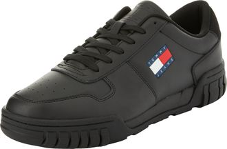 Tommy Jeans Herren Cupsole Sneaker Schuhe, Schwarz (Black), 46 EU