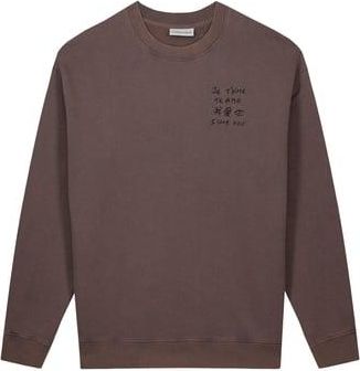 Maison Labiche Sweat droit uni en coton