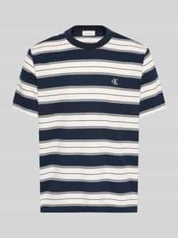 Calvin Klein Jeans Regular Fit T-Shirt aus Baumwoll-Mix