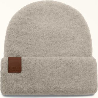 Furla Nuvola M&uuml;tze Vaniglia Beige Wolle Damen