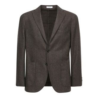 Boglioli Brauner Blazer - - Jackets - Herren - Braun - 2XL