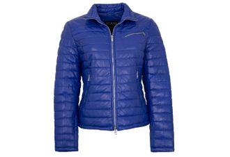 Jilani Lederjacke Kova Jilani Collection - Damen Lederjacke Steppjacke Lammnappa blau