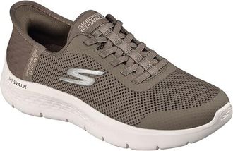 Skechers Go Walk Flex Baskets &agrave; enfiler mains libres pour femme, marron, 38 EU