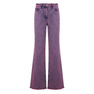 Moschino Damen, Jeans, Lila, W26Gr&ouml;&szlig;e