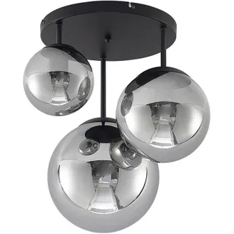 Lindby Lindby - Deckenlampe Teeja aus Glas f&uuml;r Wohnzimmer & Esszimmer von