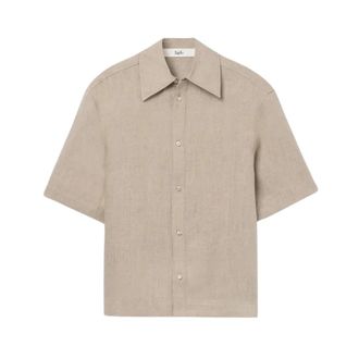 S&eacute;fr Dao shirt - - Shirts - Herren - Beige - XL