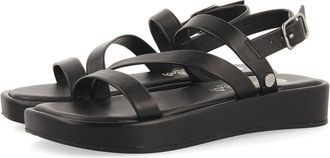 Gioseppo Damen Coulee Flache Sandale, Schwarz, 32 EU