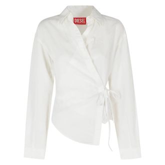 Diesel C-Delphos-S3 - - Blouses & Shirts - Damen - Wei&szlig; - S
