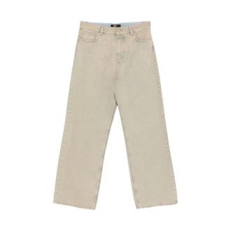 Amiri Hellbeige Verwaschene Klassische Jeans - - Jeans - Herren - Beige - W31
