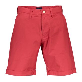 GANT Rote Baumwoll-Jeanshose - - Shorts - Herren - Rot - W29