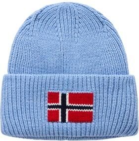 Napapijri Bonnet c&ocirc;tel&eacute; en laine m&eacute;lang&eacute;e